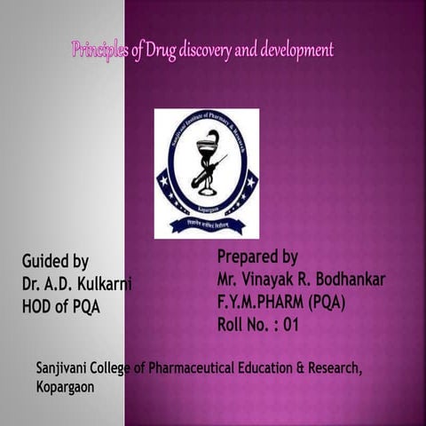 Drug discovery | PPT