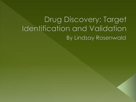Target identification in drug discovery | PDF | Genetics | Science