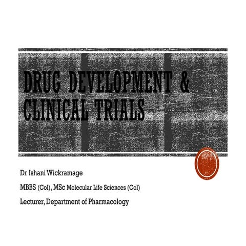 Drug discovery, development & clinical trials.pptx
