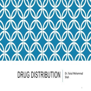 Drug distribution | PPT