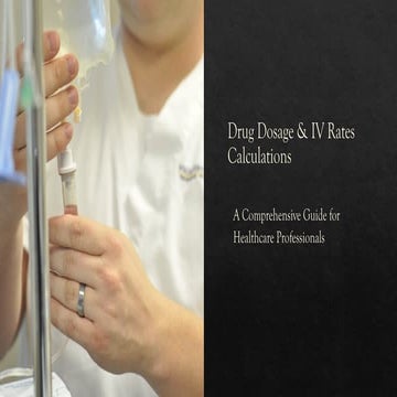 Intravenous fluid computations | PPT