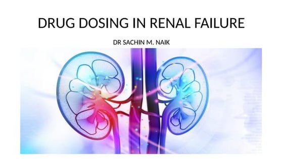 Drug dosing in renal failure | PDF