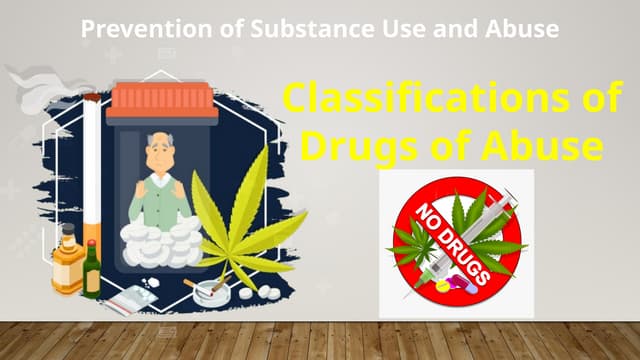 Long Term and Short Term Effects of Drug Use, Abuse and Misuse (Grade 9 ...