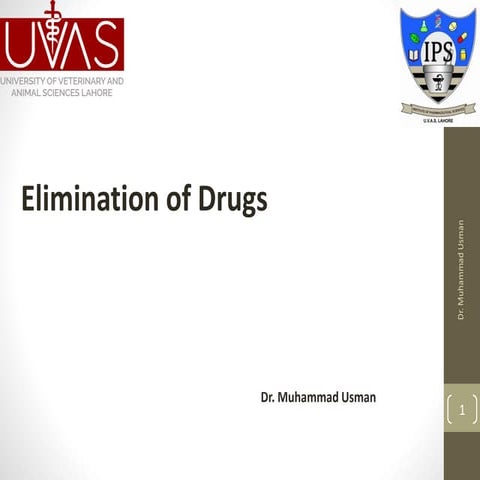 Drug Elimination detail explanation .pdf