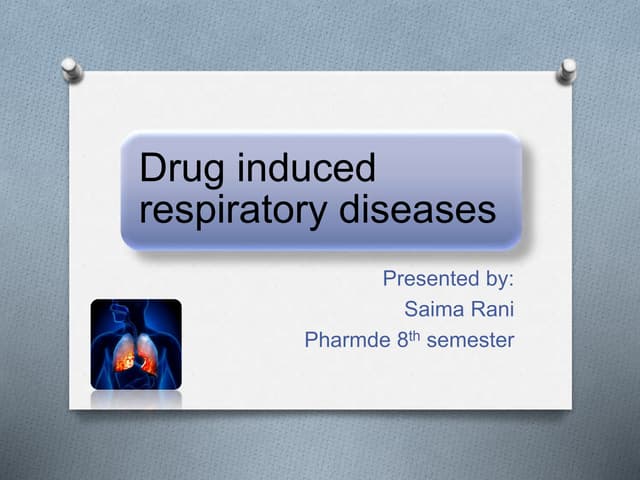 Unit 4 DIPD.pptx | Lung and Respiratory Health | Diseases and Conditions