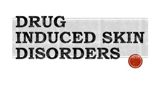 Cutaneous drug reactions | PDF | Skin and Dermatology | Diseases and ...