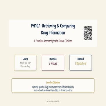 Drug Information Sources in Pharmacology | Reliable References for Safe ...