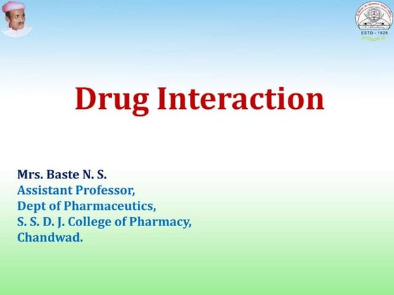 Common term in pharmacology | PPT