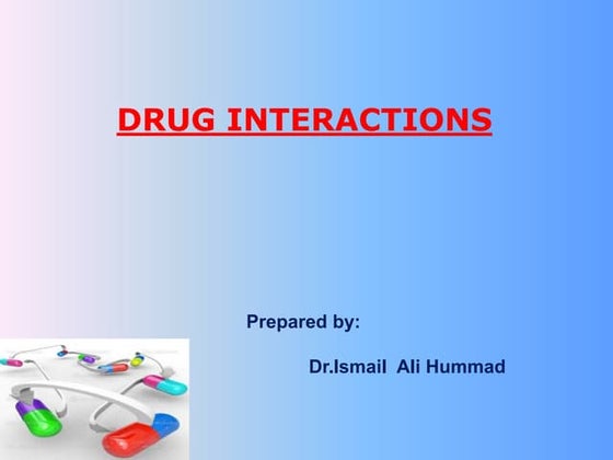 Drugs Interactions.ppt