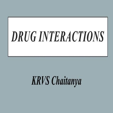 Lec N0. 06 Drug interactions lecture .pptx