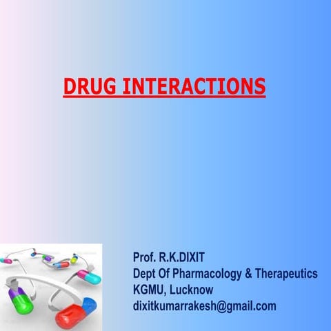 Drug interactions.ppt