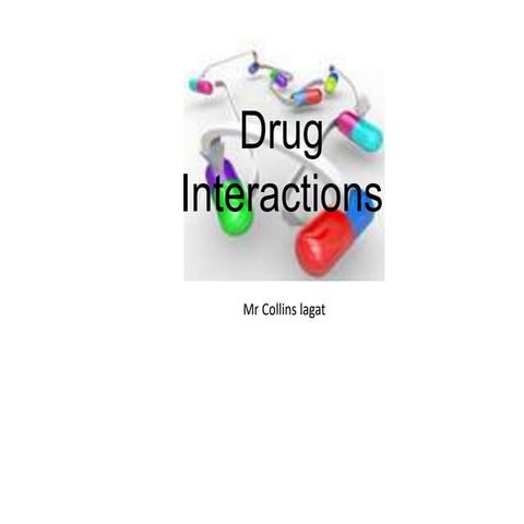 Drug_Interactions [Autosaved].pptx pharmacology | PPT