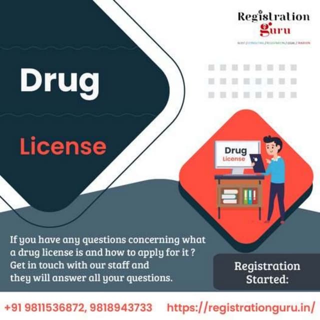 Drug License Registration Services in Noida | PDF