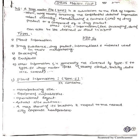 Drug master file (DMF) | PDF