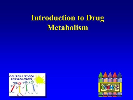 Drug metabolism-Medicinal Chemistry | PPT