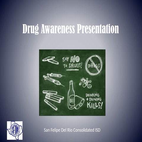 Drug awareness ppt for 12th class projec | PPTX