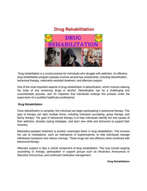 Substance abuse treatment | PPTX