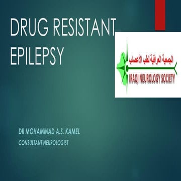 Drug resistant epilepsy | PDF