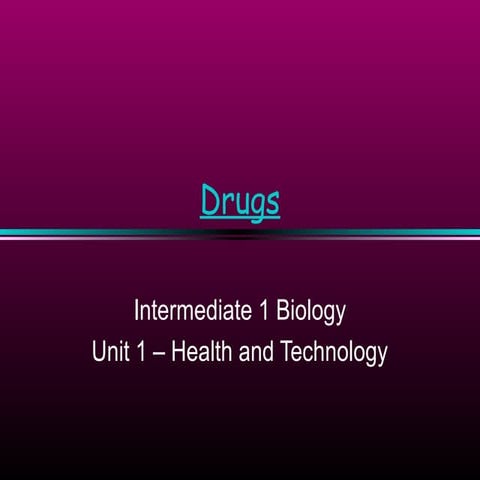 Drugs | PPT