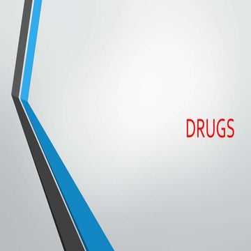 Miscellaneous drugs | PPTX