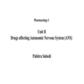 Drugs affecting Autonomic Nervous System (ANS).pptx