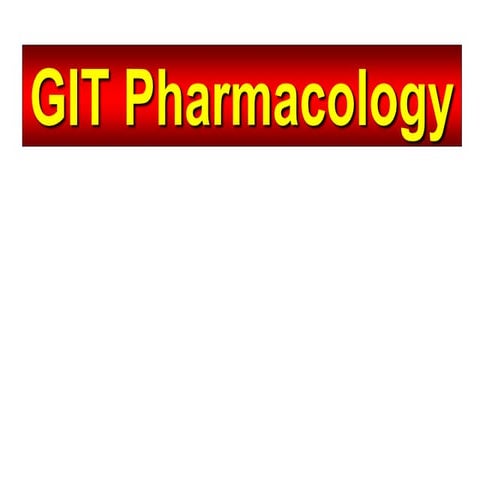 Drugs affecting GI function.pptppppptgtť | PPT