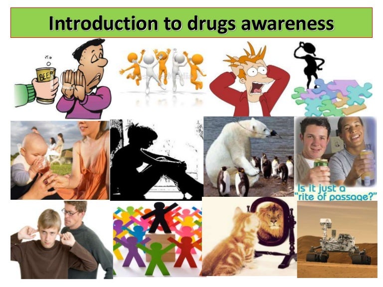 Drugs awareness lesson presentation