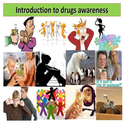 Drugs awareness lesson presentation | PPTX