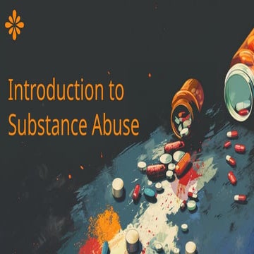 Healthy Society: (Awareness about Substance Abuse) | PPTX