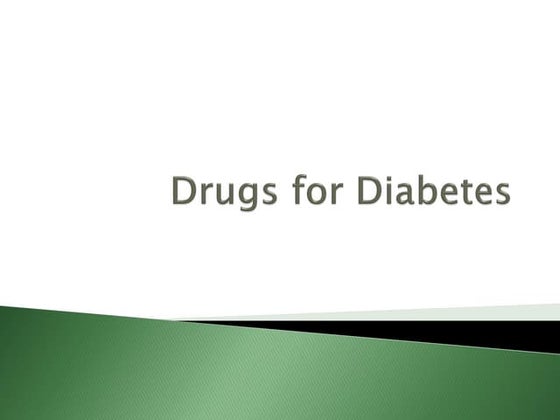 Oral Hypoglycaemic Agents (OHA): MOA and Drugs.pptx | Endocrine and ...