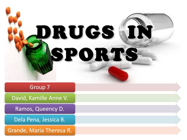 GCSE PE Revision: Drugs in sport | PPTX