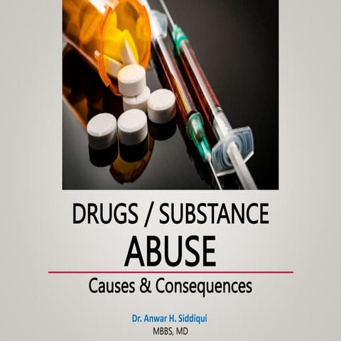 Drugs / Substance Abuse | PPTX