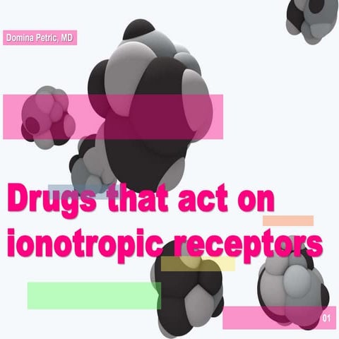 Drugs that act on ionotropic receptors | PPSX
