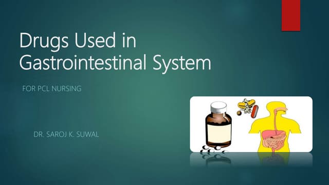 8 Drugs acting on Digestive system.pptx