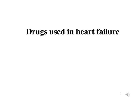 CONGESTIVE HEART FAILURE.pptx | Heart and Cardiovascular Diseases ...