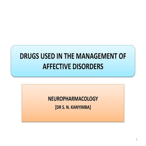 DRUGS USED IN THE TREATMENT OF AFFECTIVE DISORDERS.pdf