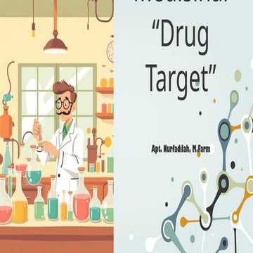 DRUG TARGET DALAM ILMU KIMIA MEDISINAL.pptx