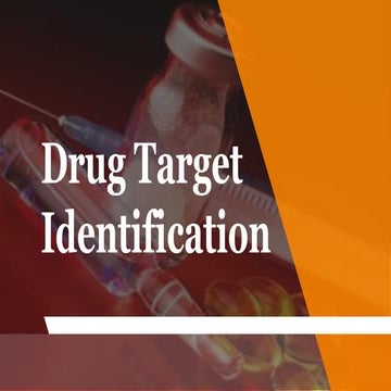 Drug target identification | PPT
