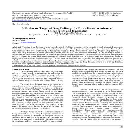 Drug targeting | PDF