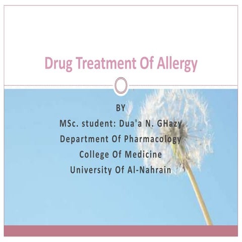 drug treatment of allergy.pptx