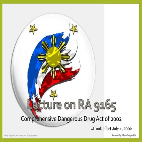 Anti-Illegal drug campaign Philippines | PPT