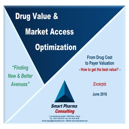Drug value optimization excerpts | PDF