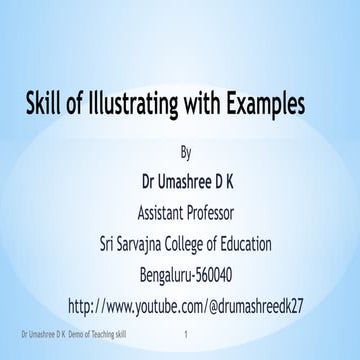 Dr Umashree D K-Illustrating with Examples-Demo.pptx