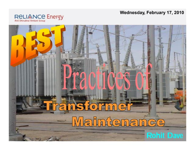 TRANSFORMER SAMPLE REPORT DGA PHYSICAL CONDITION | PDF | Consumer Electronics | Technology ...