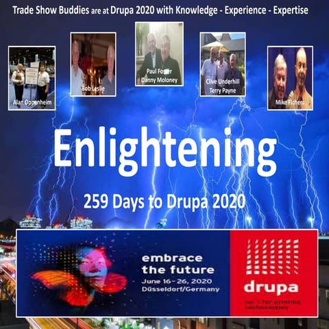 Trade Show Buddies are at Drupa 2020 see our videos below | PPT