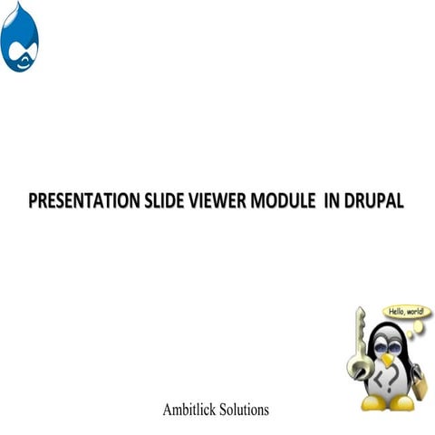 Drupal | PPT