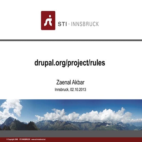Drupal project-rules | PPT