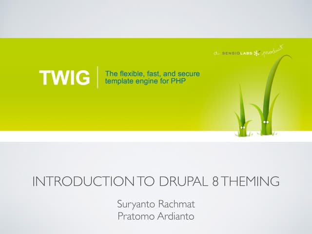 Drupal 8 Theming Ppt 7559