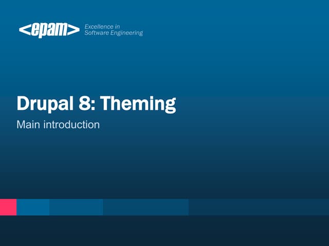 Drupal 8 Theming Lviv Drupal Cafe 4 Ppt 4868