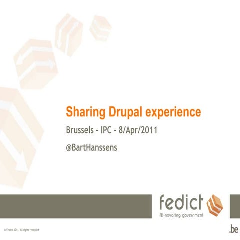 Drupal Gov Days Sharing Ppt